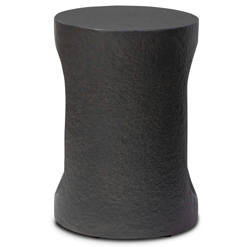 Samson End Table, Distressed Graphite by Four Hands – High Fashion Home
