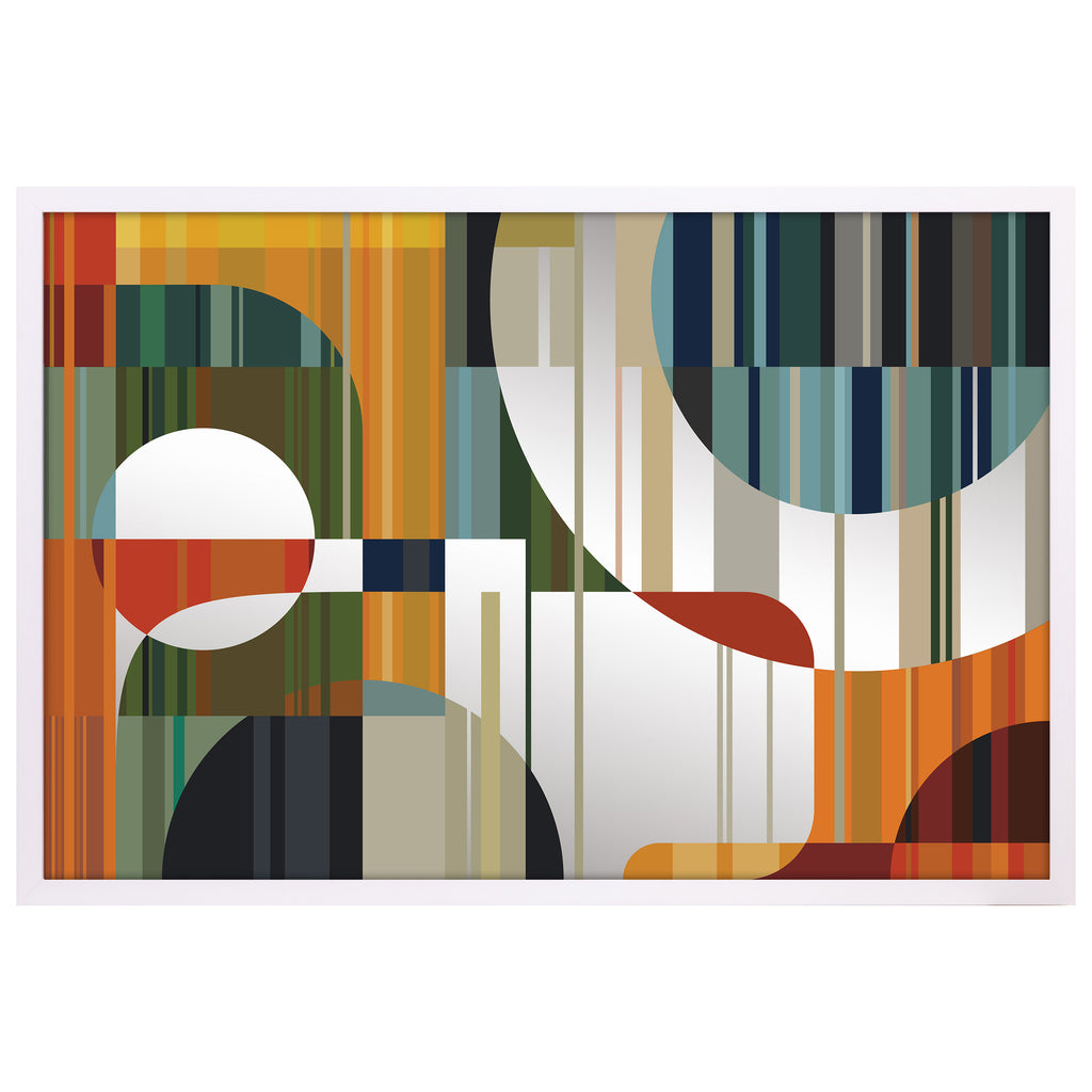 Intersecting Forms Mirror Framed – High Fashion Home