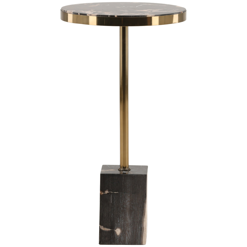Neve Side Table, Black – High Fashion Home