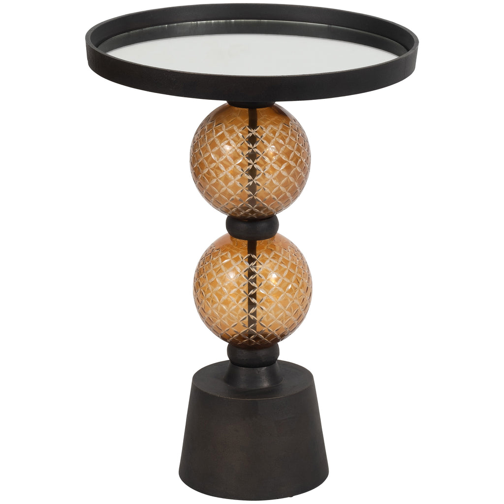 Orb Side Table, Gold – High Fashion Home