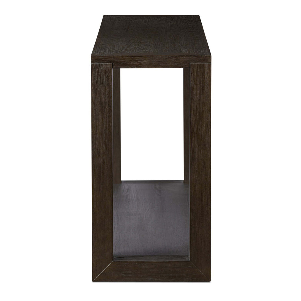 Thomas Console Table, Dark Anthracite by Four Hands – High Fashion Home