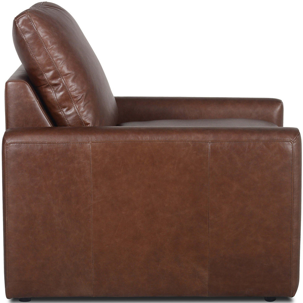 Tillery Leather Power Recliner Chair, Sonoma Coco – High Fashion Home