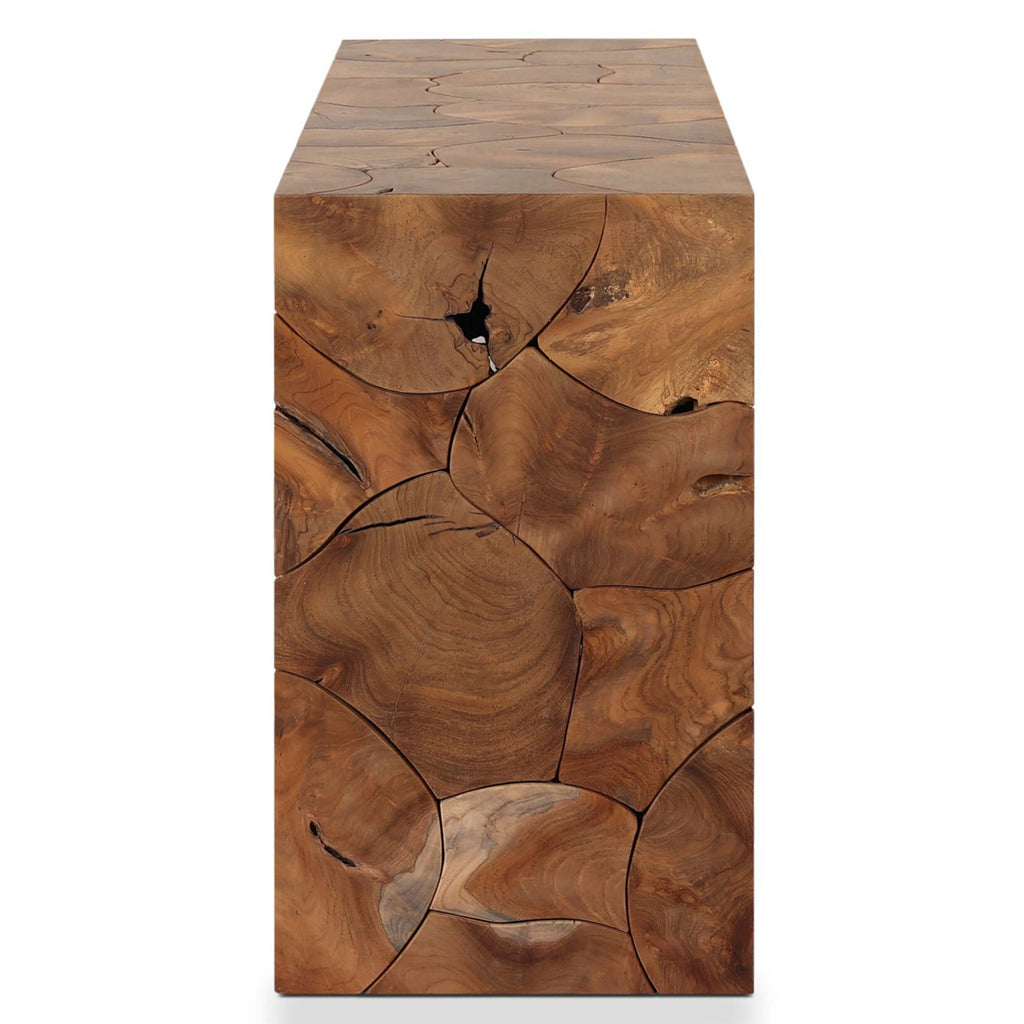 Tomlin Outdoor Console Table, Natural by Four Hands – High Fashion Home