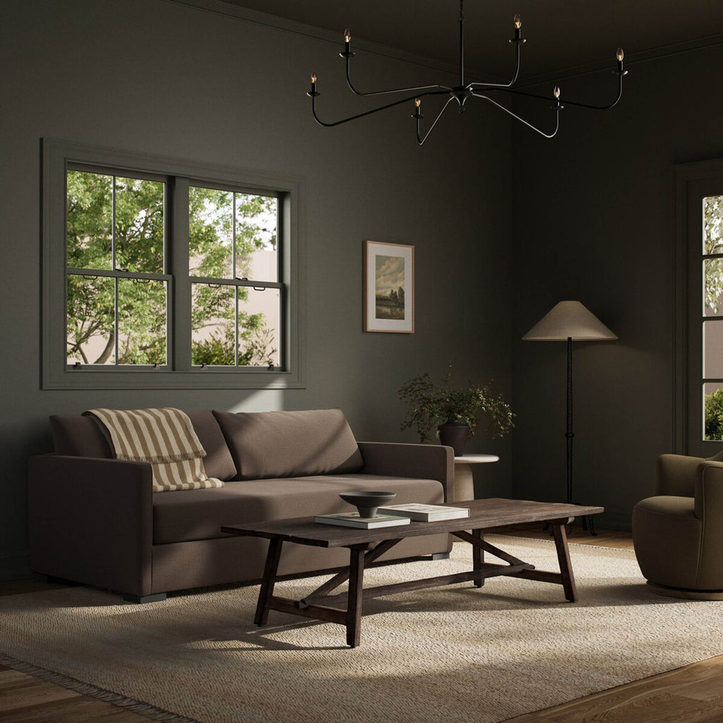 Wickham 86.5" Sofa, Savoy Coffee by Four Hands – High Fashion Home