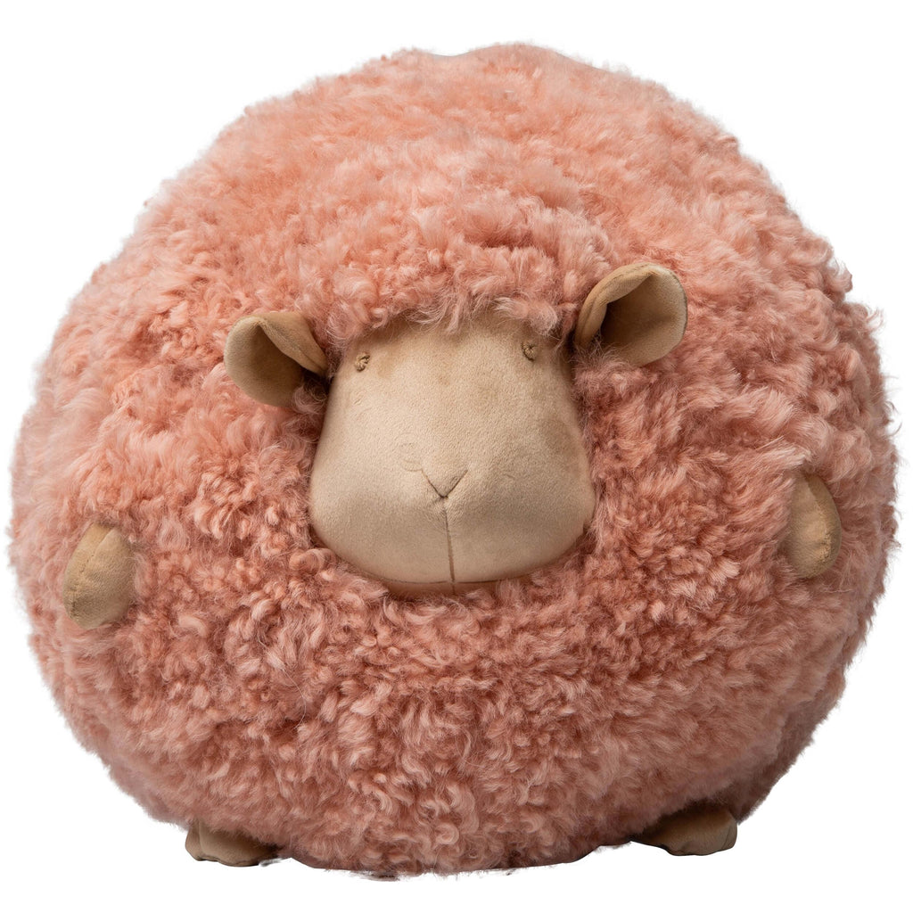 Woolicious Cuddle Pillow, Blush – High Fashion Home