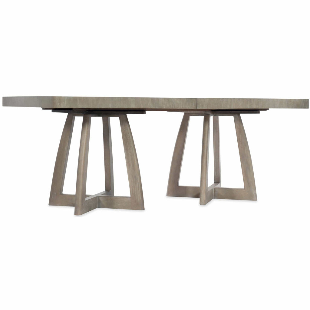 pedestal dining table rectangular