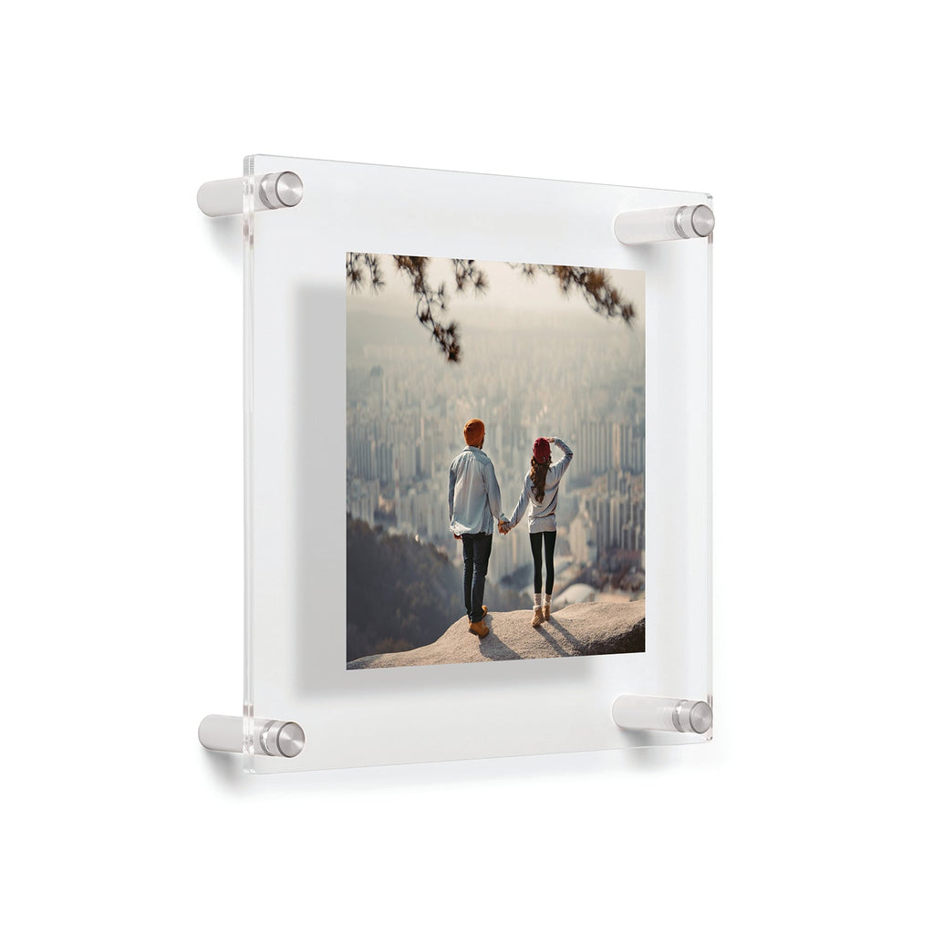 Double Panel Acrylic Floating Wall Frames – High Fashion Home