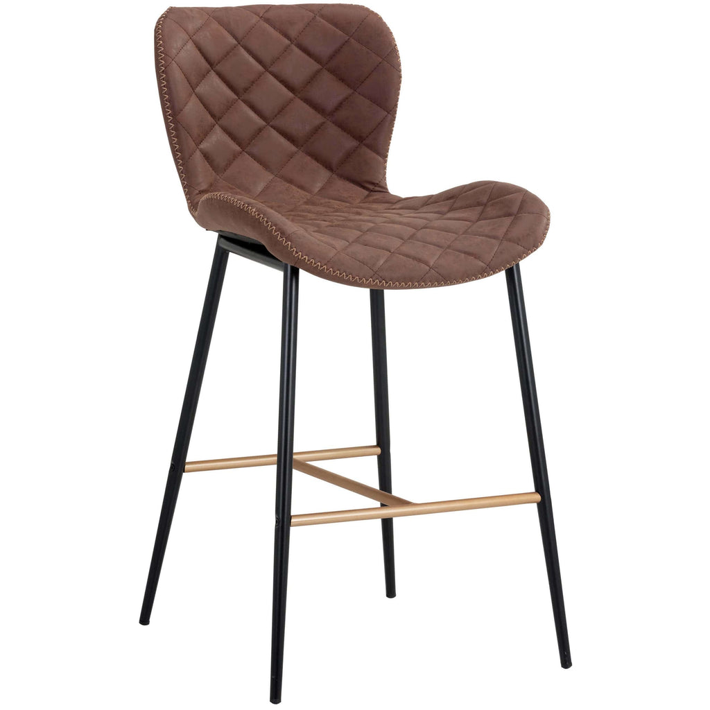 Lyla Bar & Counter Stool, Antique Brown, Set of 2 – High Fashion Home