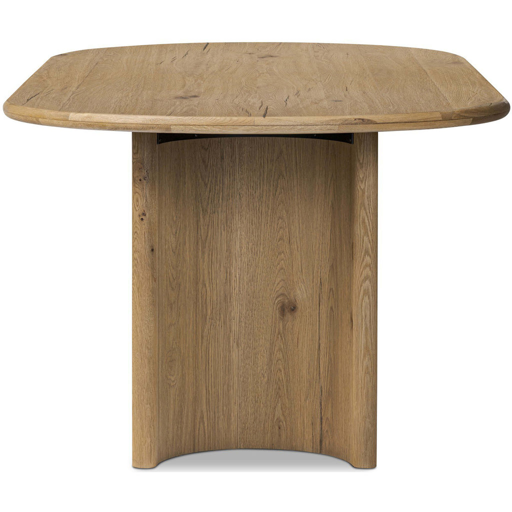 Paden Dining Table, Worn Oak by Four Hands – High Fashion Home
