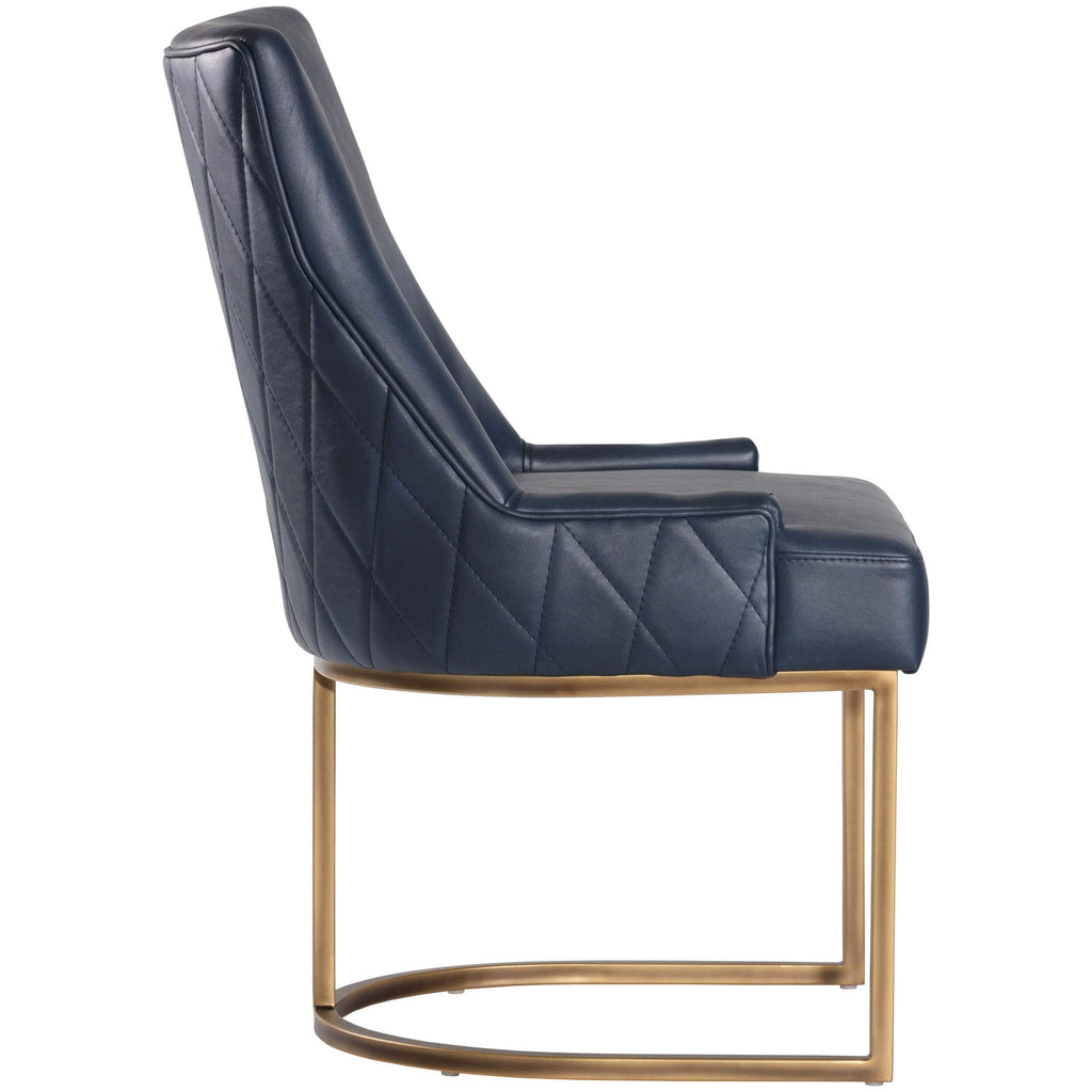 Florence Dining Chair, Bravo Admiral, Set of 2 – High Fashion Home