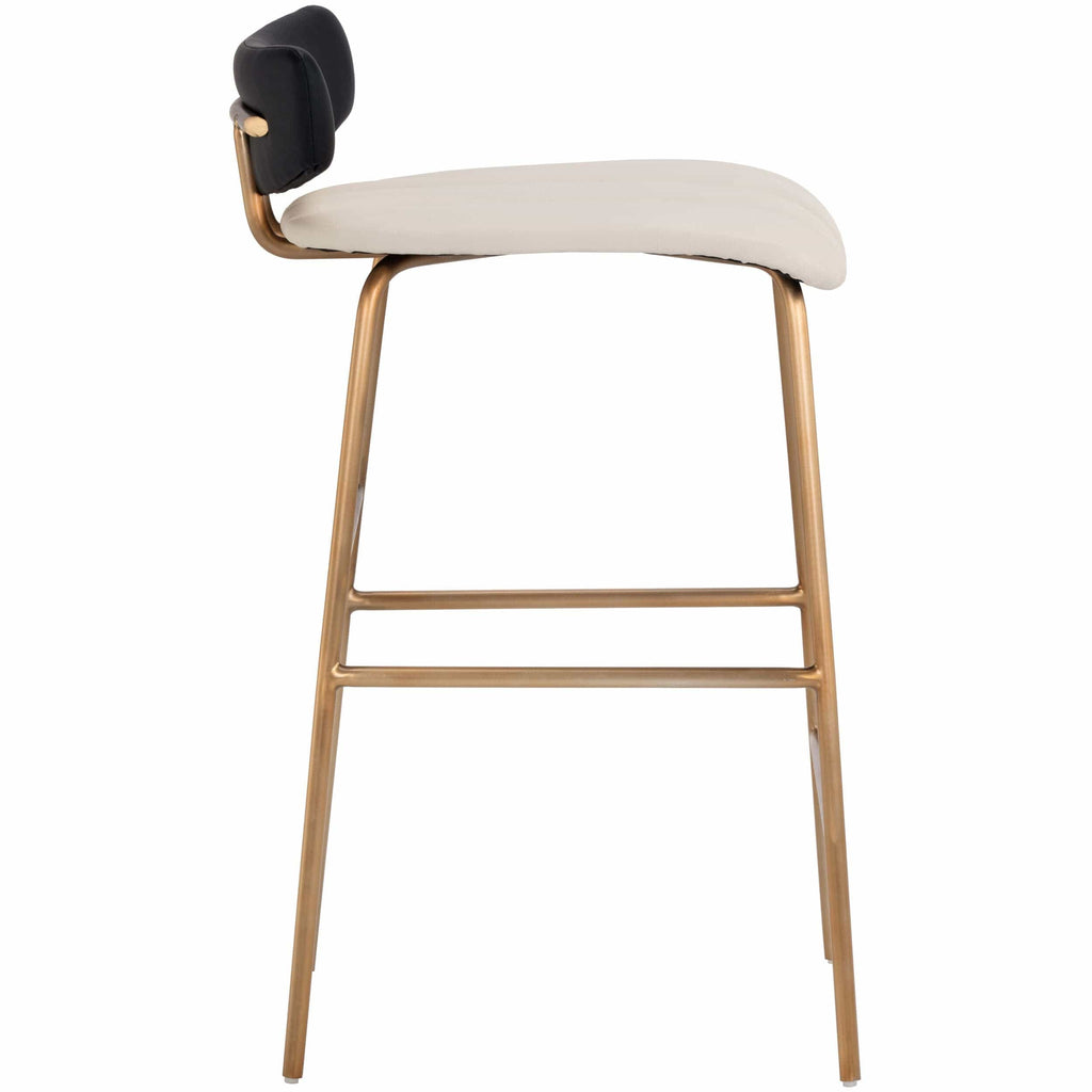 Lorelei Counter Stool, Black – High Fashion Home