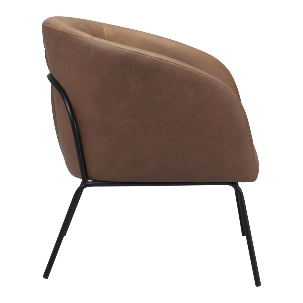 Quinten Chair, Vintage Brown – High Fashion Home