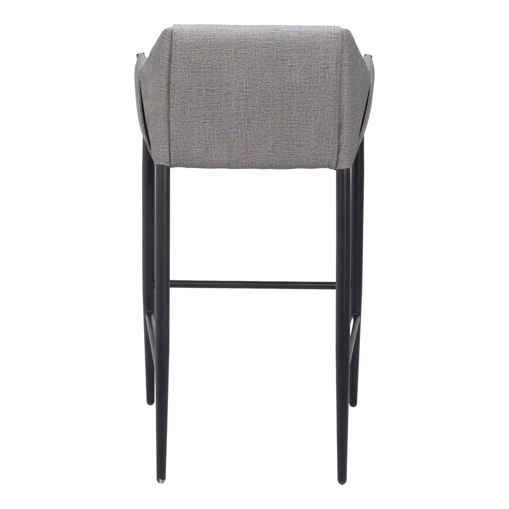 Andover Bar Stool, Slate Gray – High Fashion Home