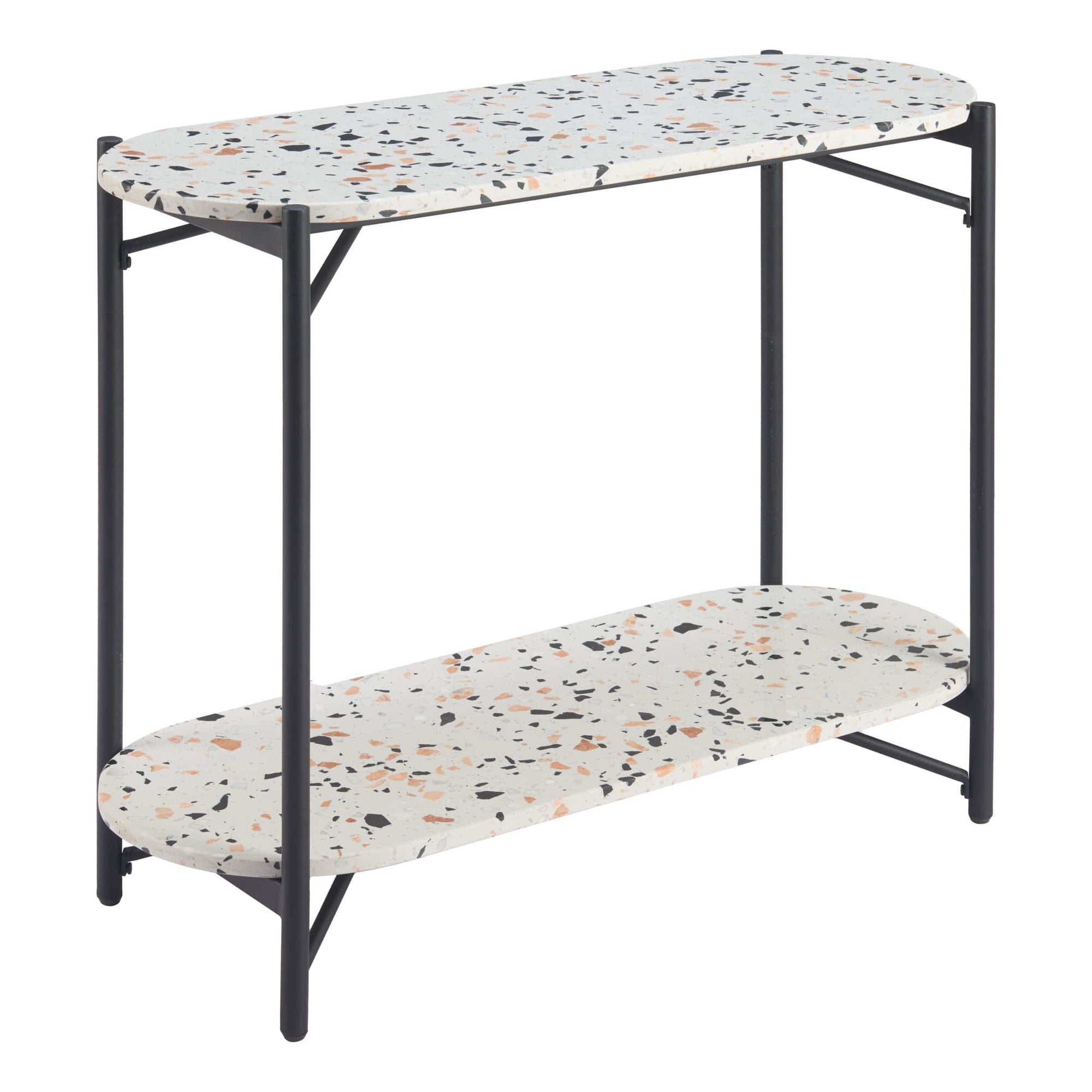 Tuxedo Console Table, Multicolor – High Fashion Home