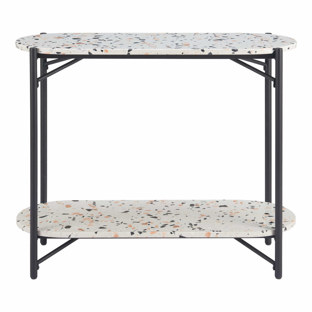 Tuxedo Console Table, Multicolor – High Fashion Home