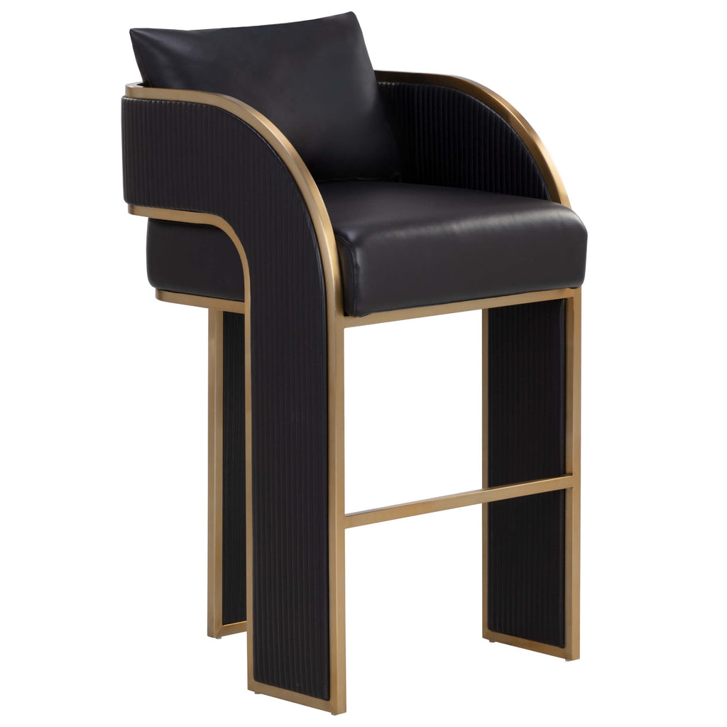 Baz Bar & Counter Stool, Napa Black – High Fashion Home