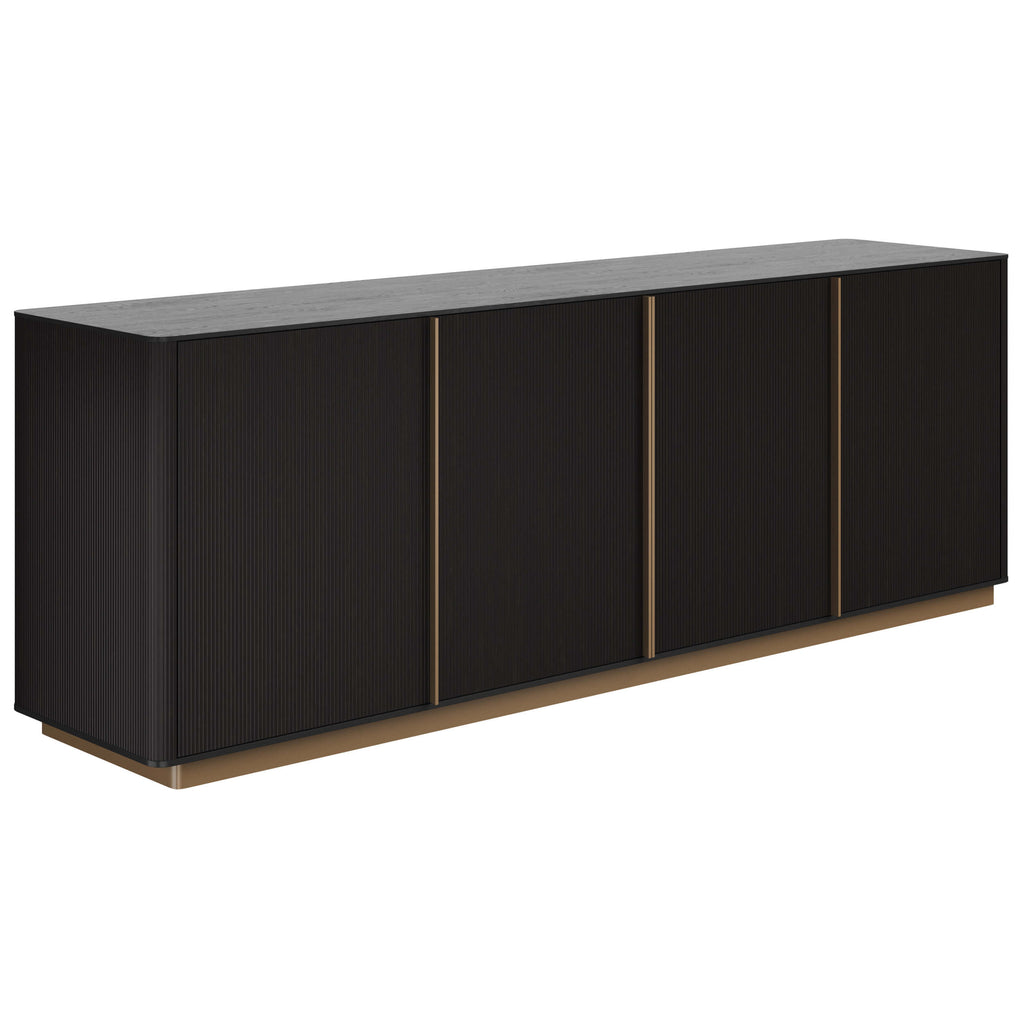Kalla Sideboard, Charcoal – High Fashion Home