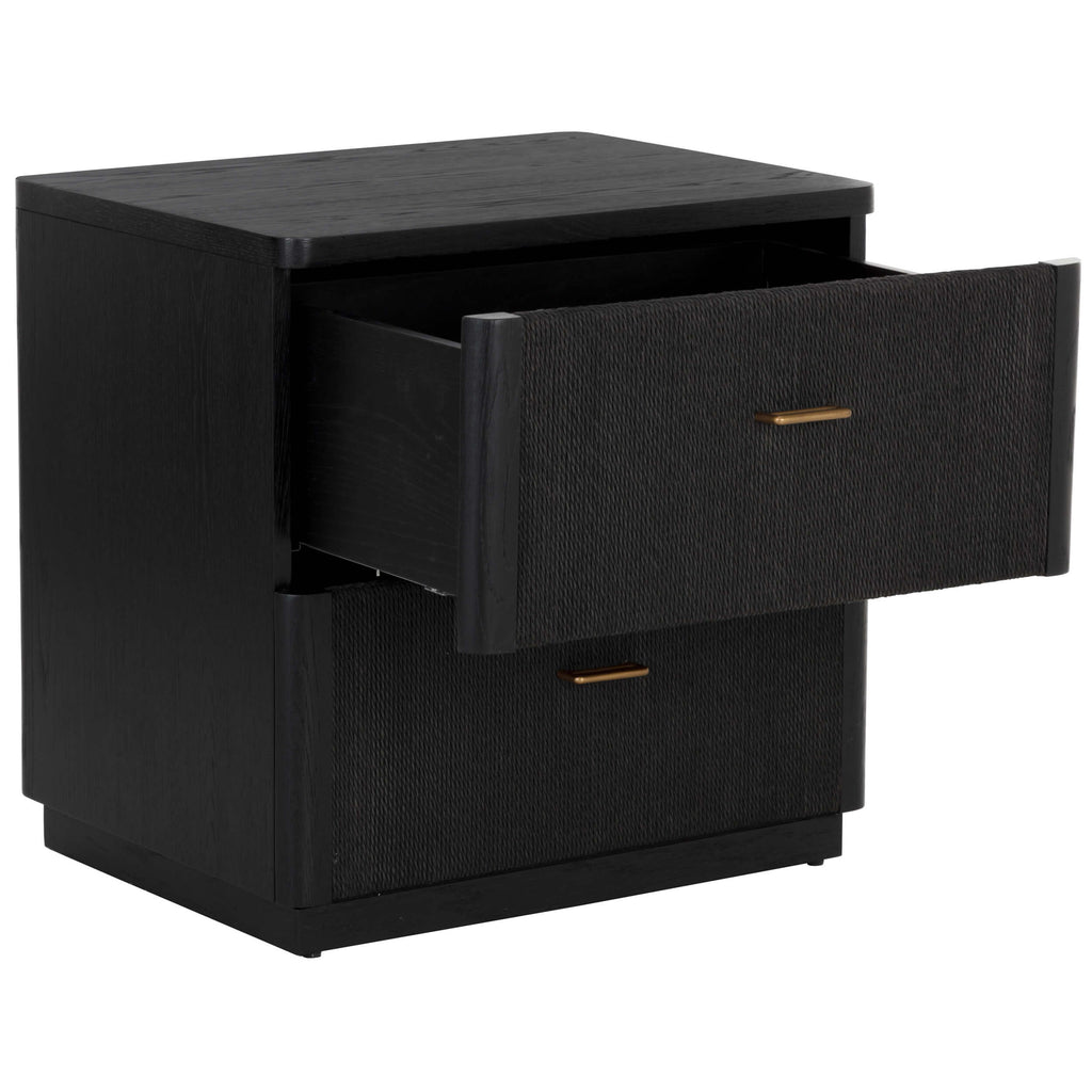 Etienne Nightstand, Black – High Fashion Home