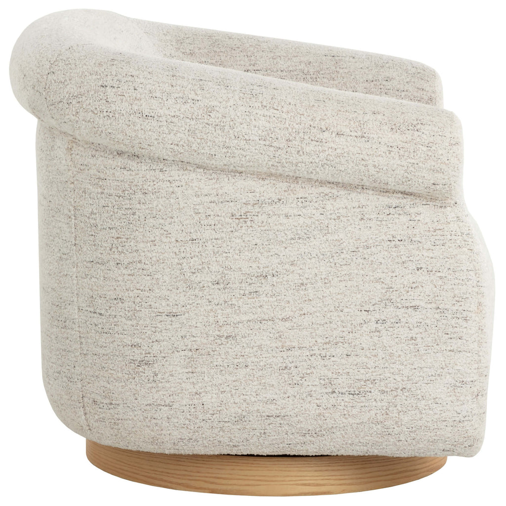 Libby Swivel Chair, Hailey Moon – High Fashion Home