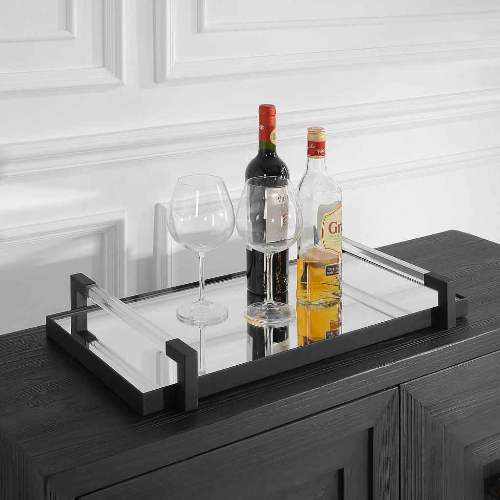 Deki Tray, Black – High Fashion Home
