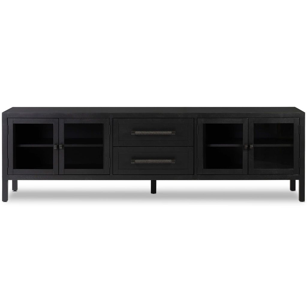 Laker Media Console, Black by Four Hands – High Fashion Home