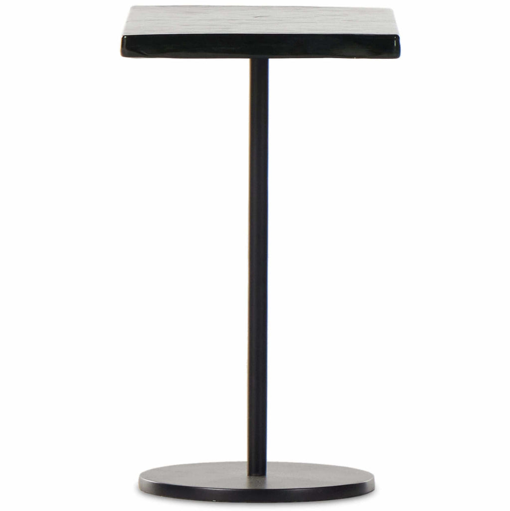 Zevon End Table, Moss Cast Glass by Four Hands – High Fashion Home