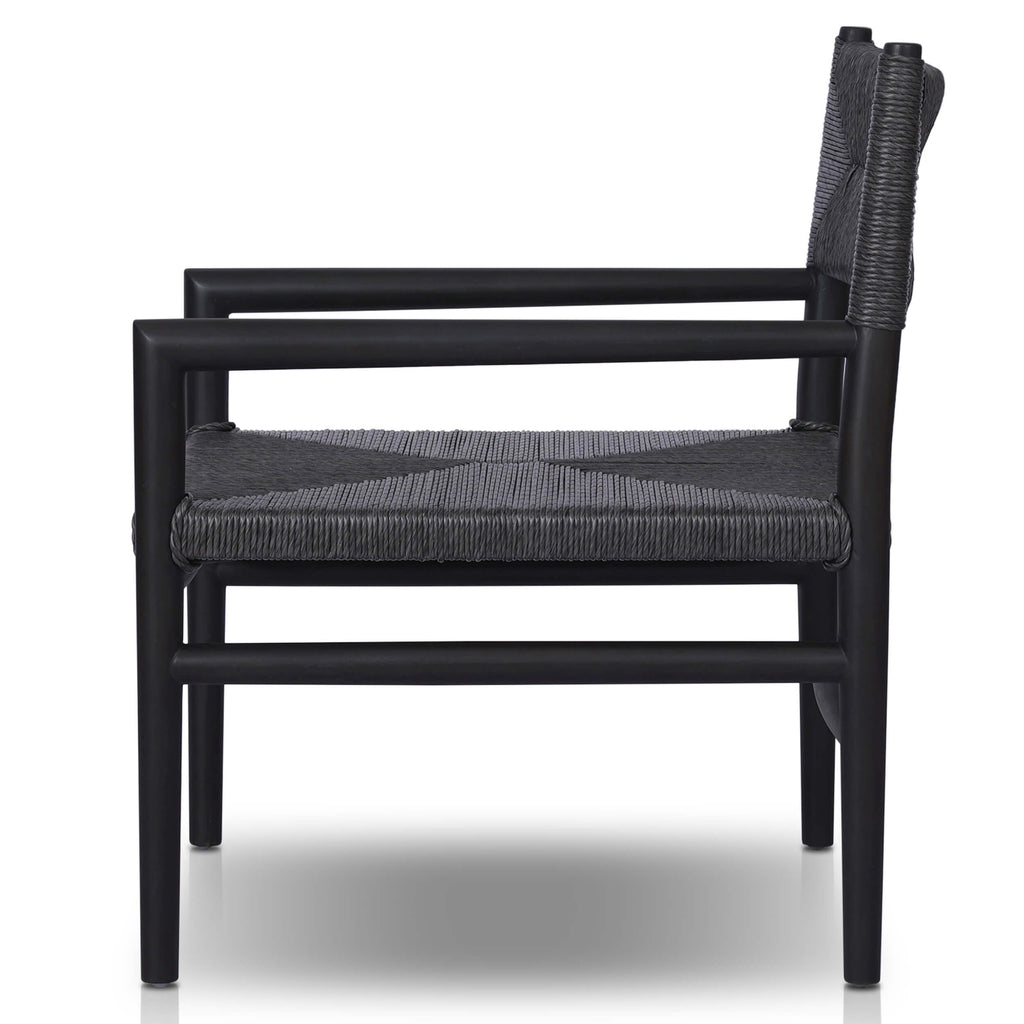 Lomas Outdoor Chair, Black by Four Hands – High Fashion Home