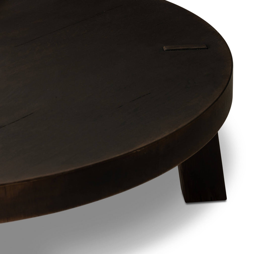 Sadira Coffee Table, Burnt Oak by Amber Lewis x Four Hands – High ...