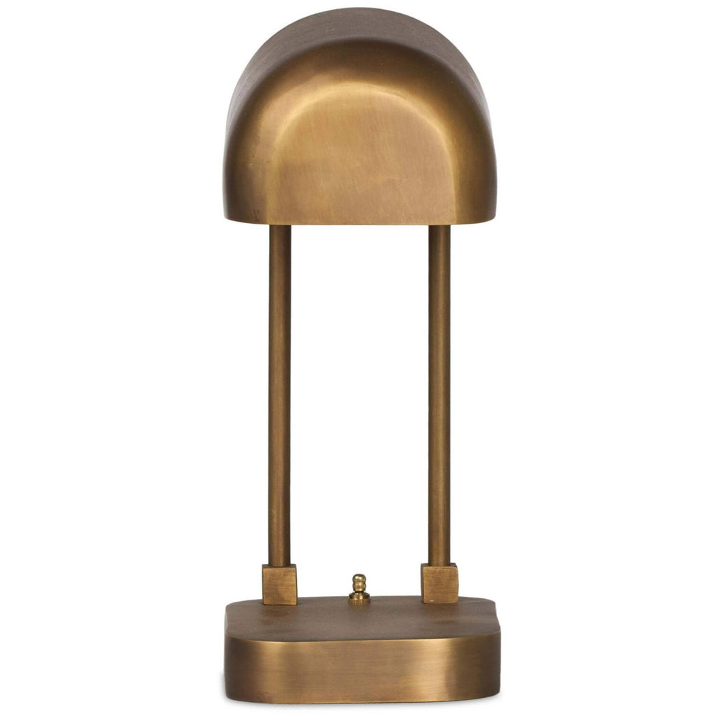 Merlin Table Lamp, Aged Antique Brass by Four Hands – High Fashion Home