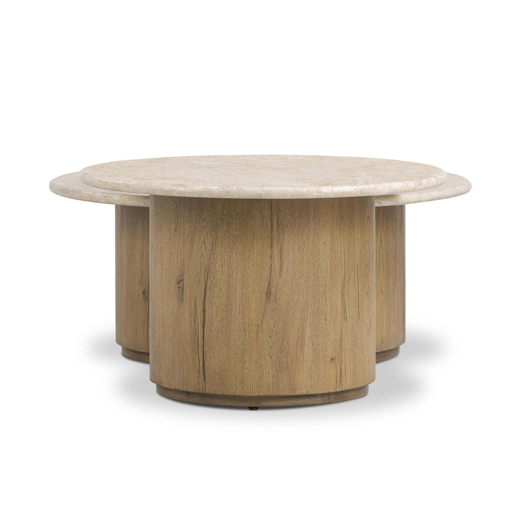 Toro Coffee Table, Cappuccino Marble by Four Hands – High Fashion Home
