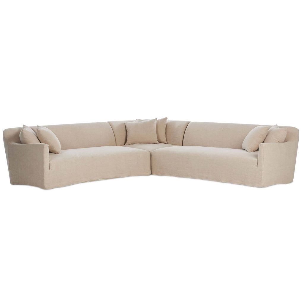 Lowell 3 Piece Sectional, Broadway Dune by Amber Lewis x Four Hands ...