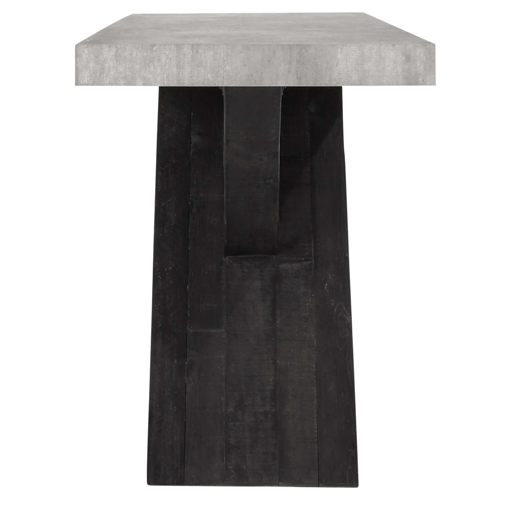 Durant Console Table, Carbon Black – High Fashion Home