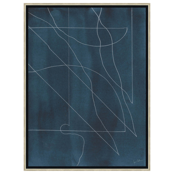 Movement in Blue II Framed – High Fashion Home