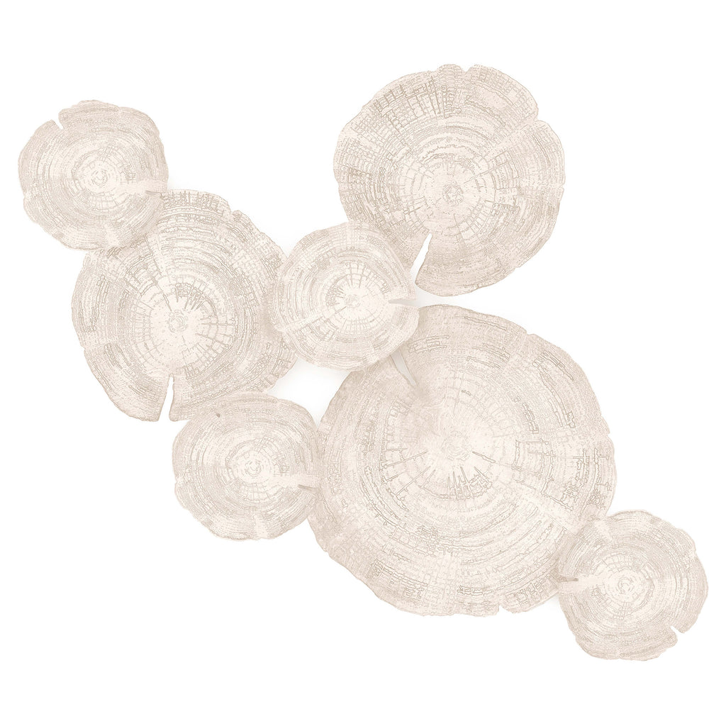 Embers of Growth IV, White Wash, Set of 7 – High Fashion Home