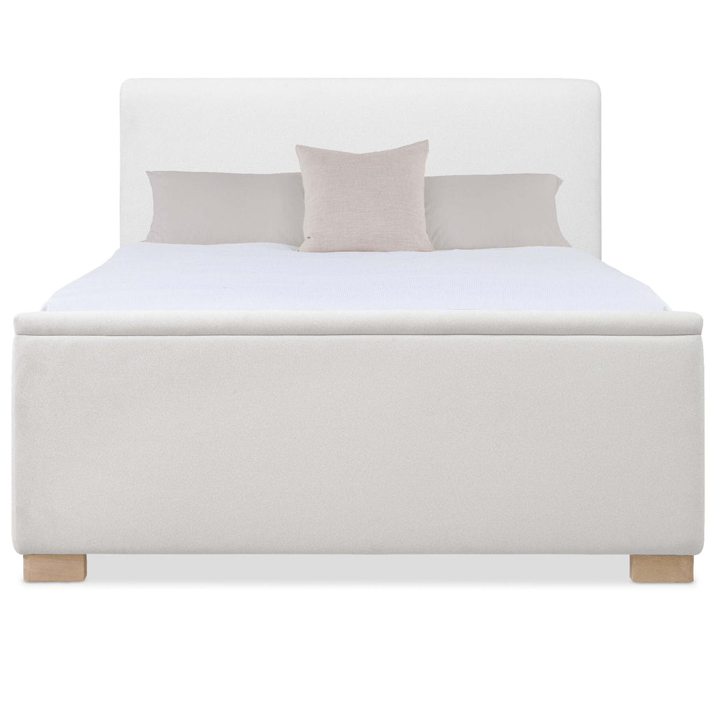 Banyon Bay Upholstered Bed, Merino Buff – High Fashion Home