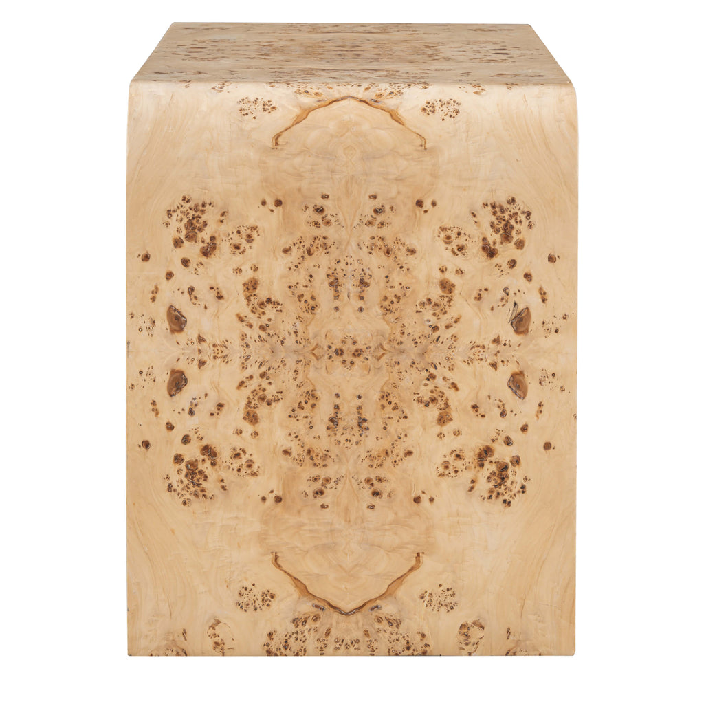 Brea Desk, Toasted Burl – High Fashion Home