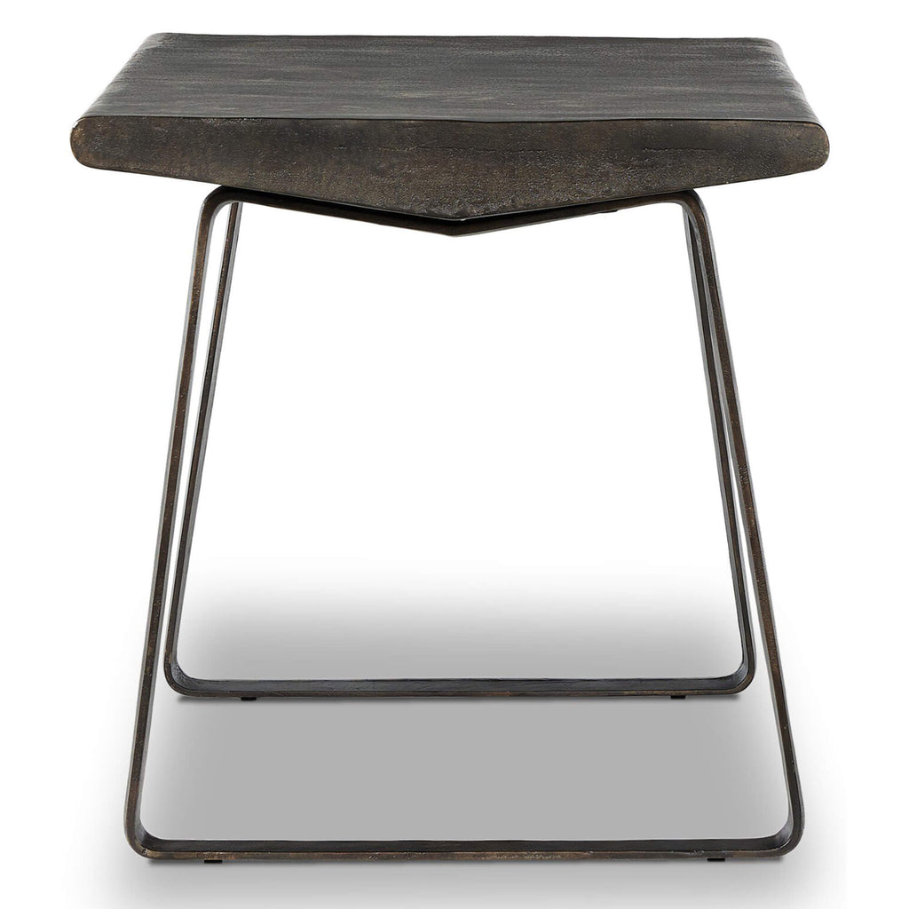 Alva Desk, Distressed Bronze by Four Hands – High Fashion Home