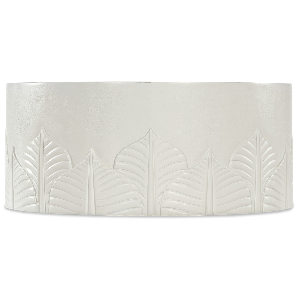 Amelia Round Cocktail Table, White – High Fashion Home