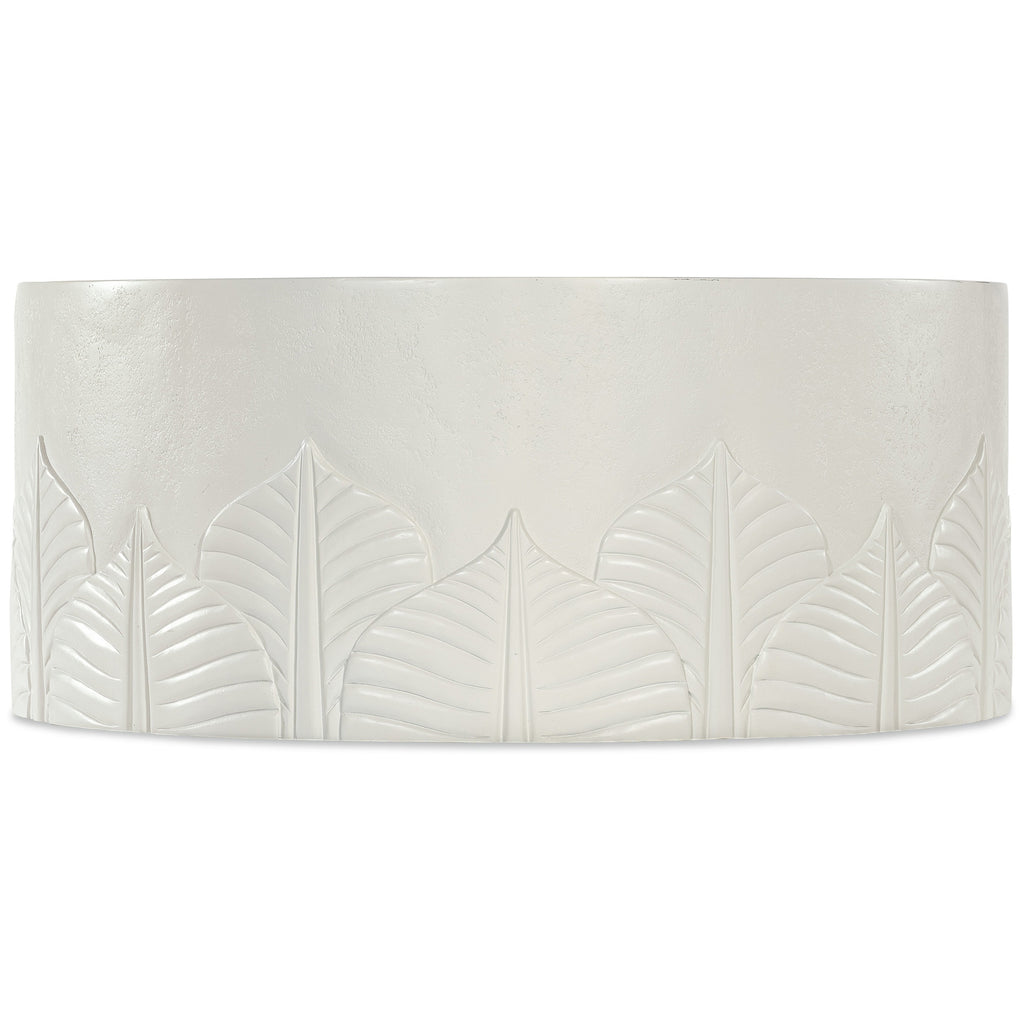 Amelia Round Cocktail Table, White – High Fashion Home