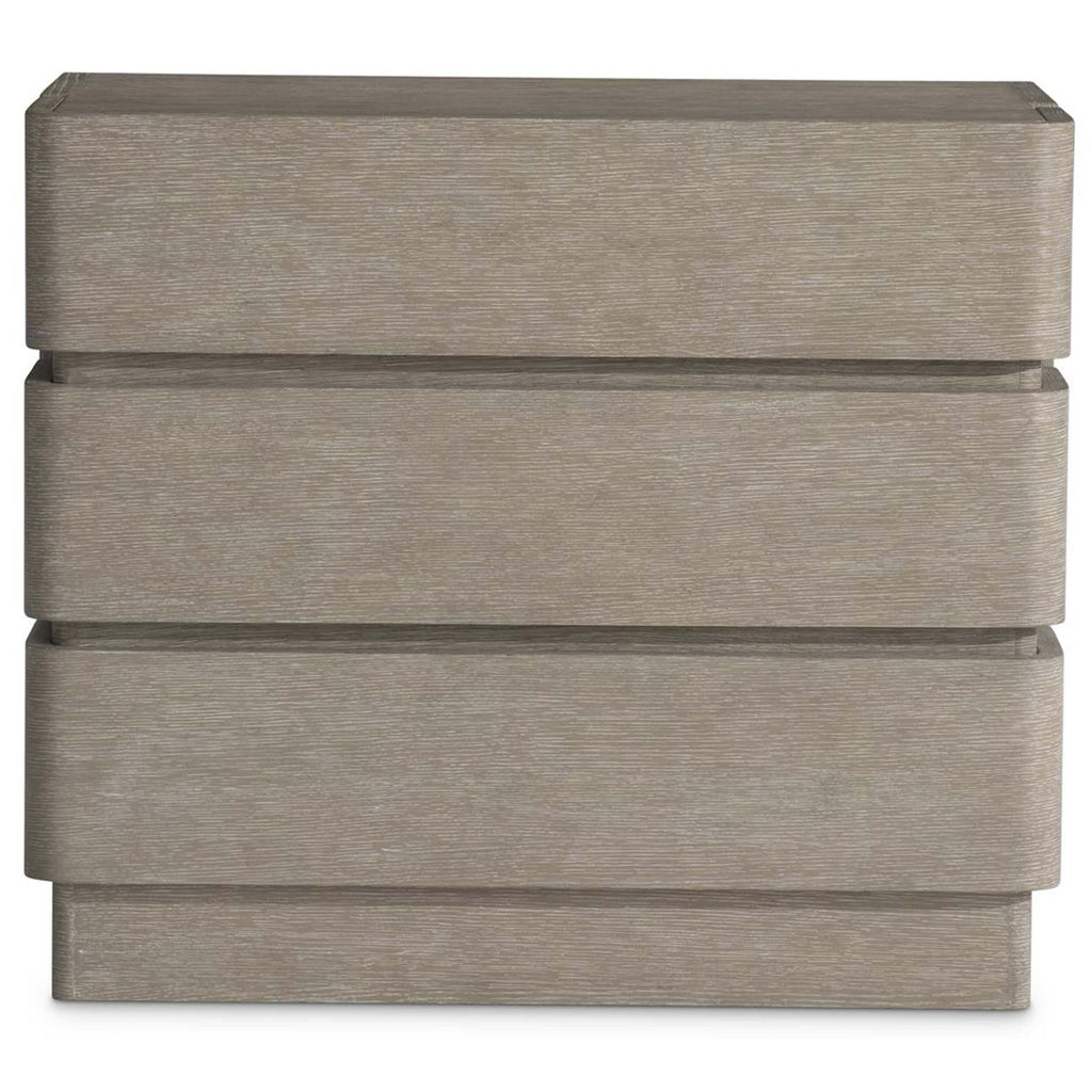Arcadia 3 Drawer Nightstand, Clay – High Fashion Home