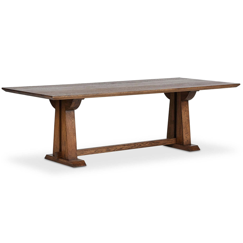 Ashwin Rectangular Dining Table, Brown Oak by Four Hands – High Fashion ...
