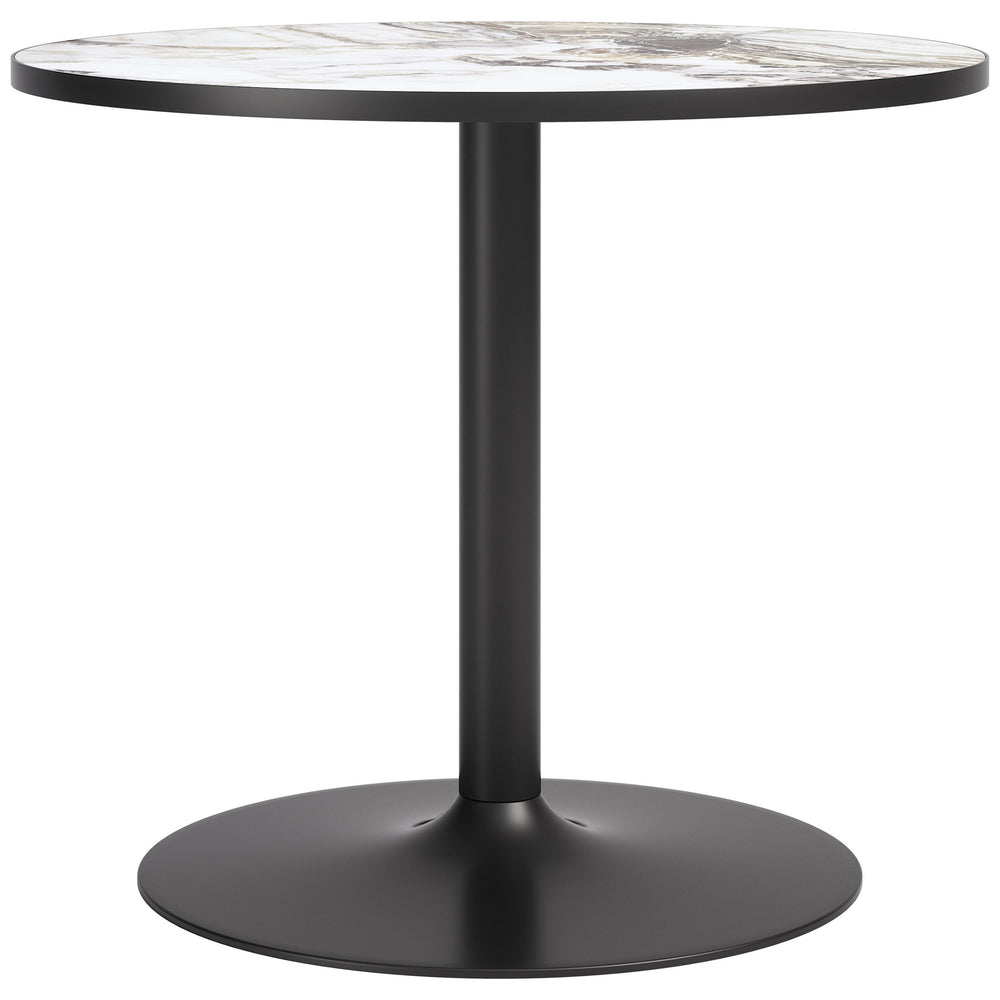 Batu Dining Table, Gray/Black – High Fashion Home