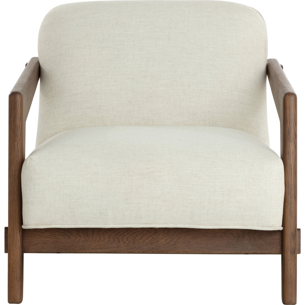 Bosco Lounge Chair, Geralt Linen – High Fashion Home