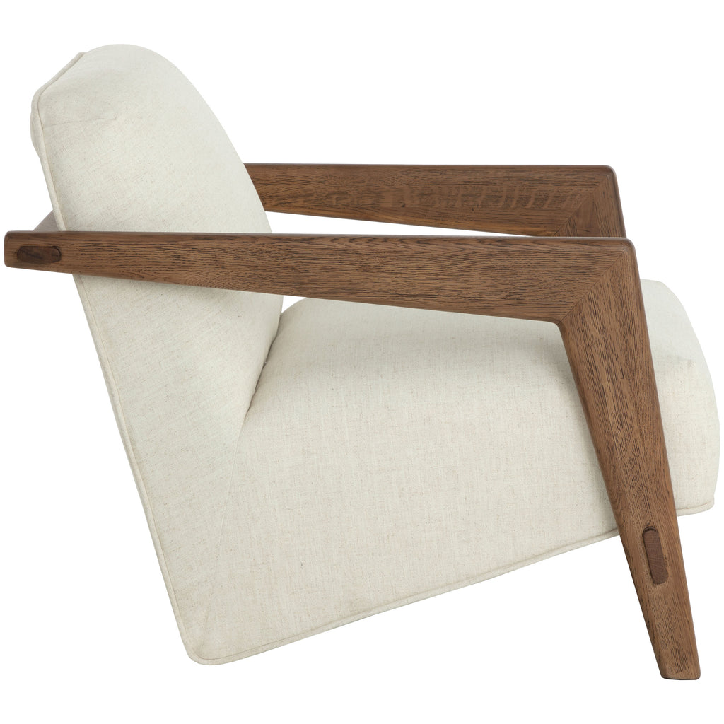 Bosco Lounge Chair, Geralt Linen – High Fashion Home