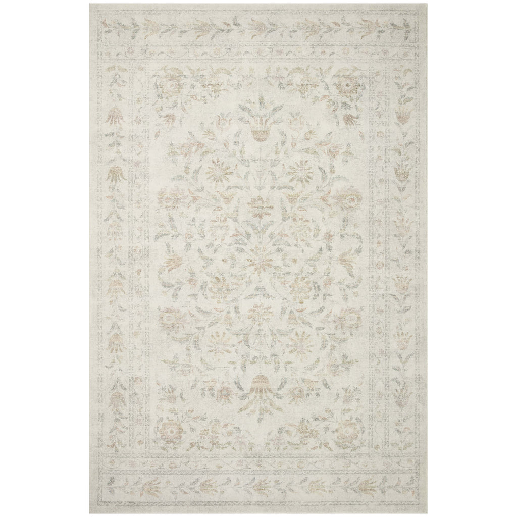 Rifle Paper Co. x Loloi Rug Courtyard COU-01, Lily Yellow/Multi – High ...