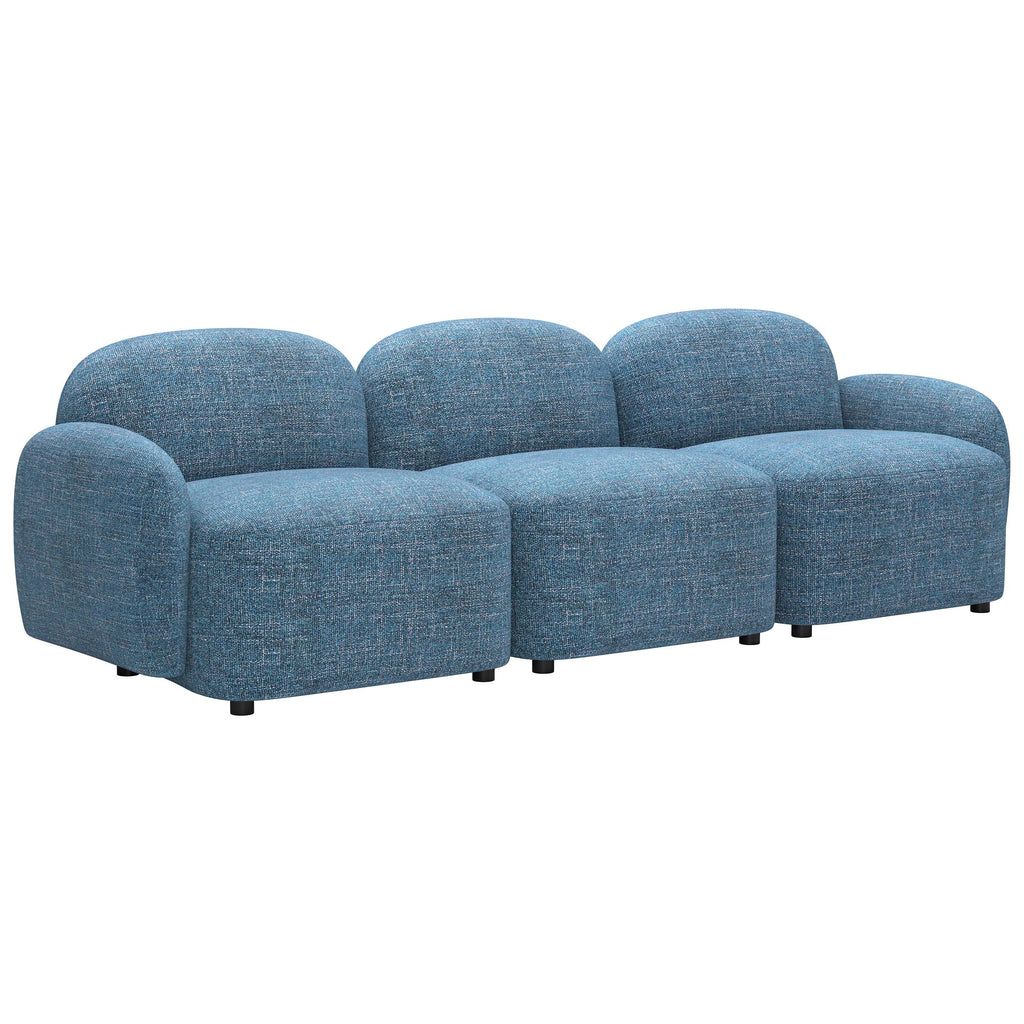 Cleo Modular Sofa, Blue – High Fashion Home