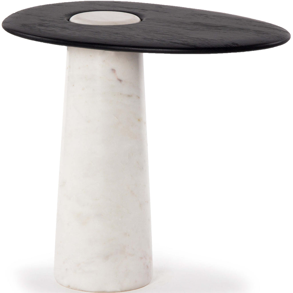 Cora Side Table, Charcoal – High Fashion Home