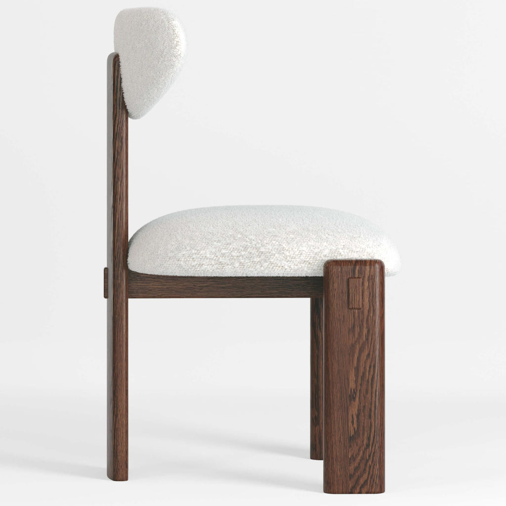 Elio Dining Chair, Mud Brown, Set of 2 – High Fashion Home