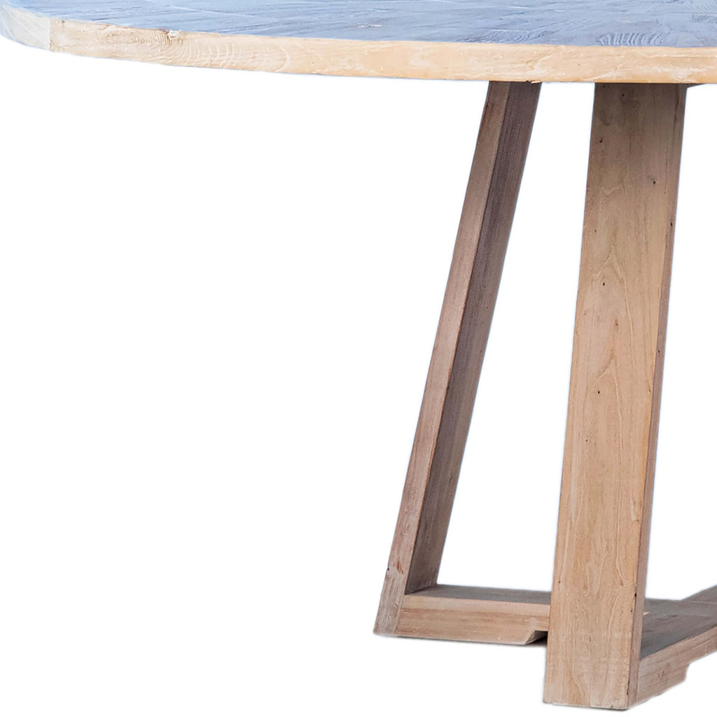 Merrick Dining Table, Light Warm Finish – High Fashion Home