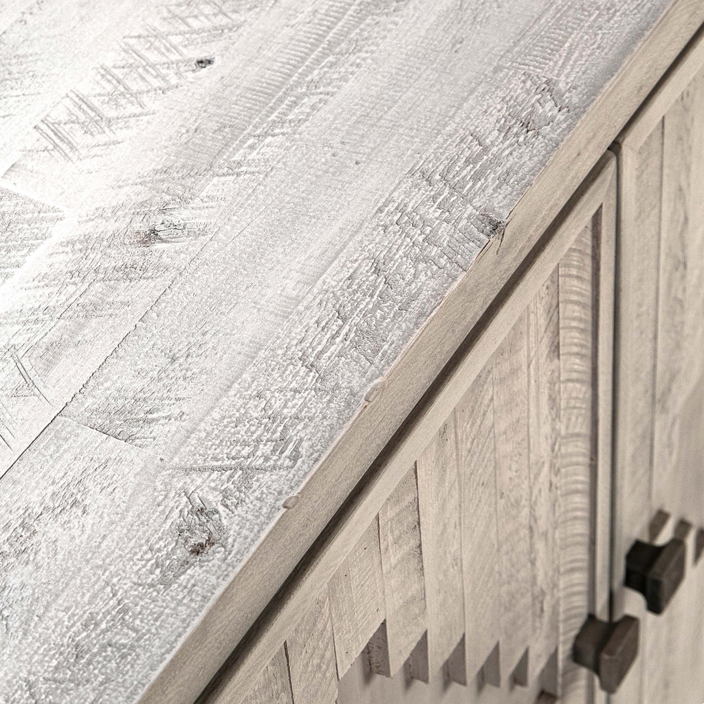 Clancy Sideboard, Light Grey Wash – High Fashion Home